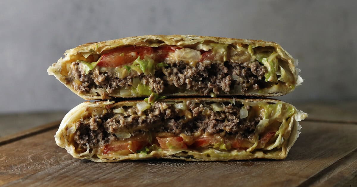 Cheeseburger Crunchwraps - BBQ Recepten - BBQ Junkie